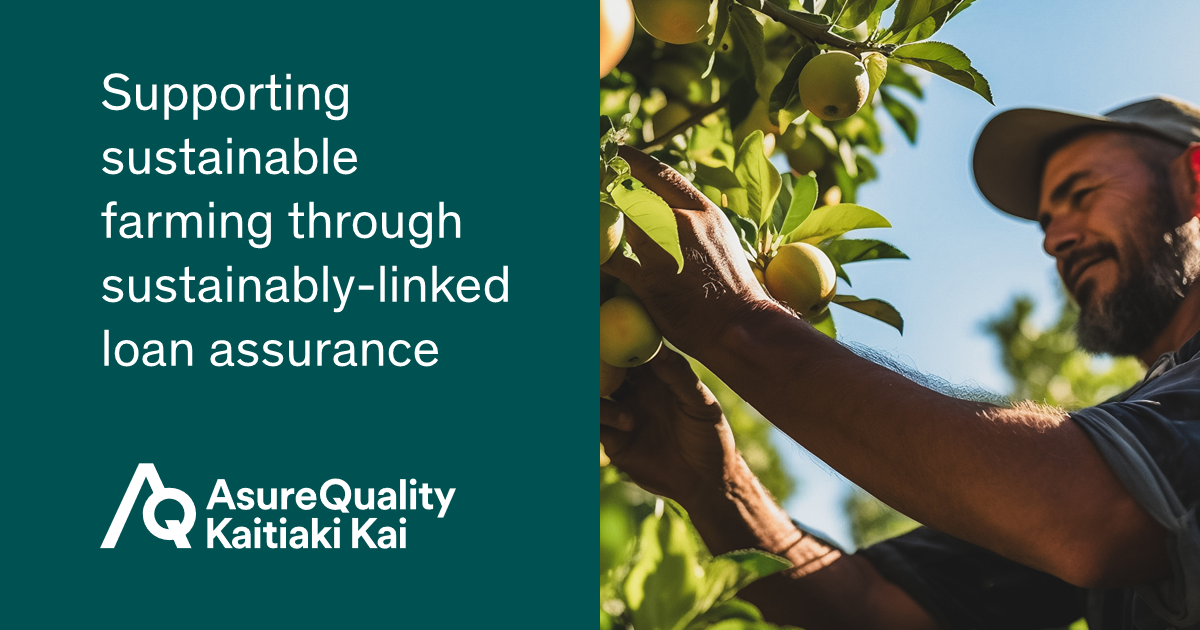 Supporting sustainable farming through sustainably-linked loan ...